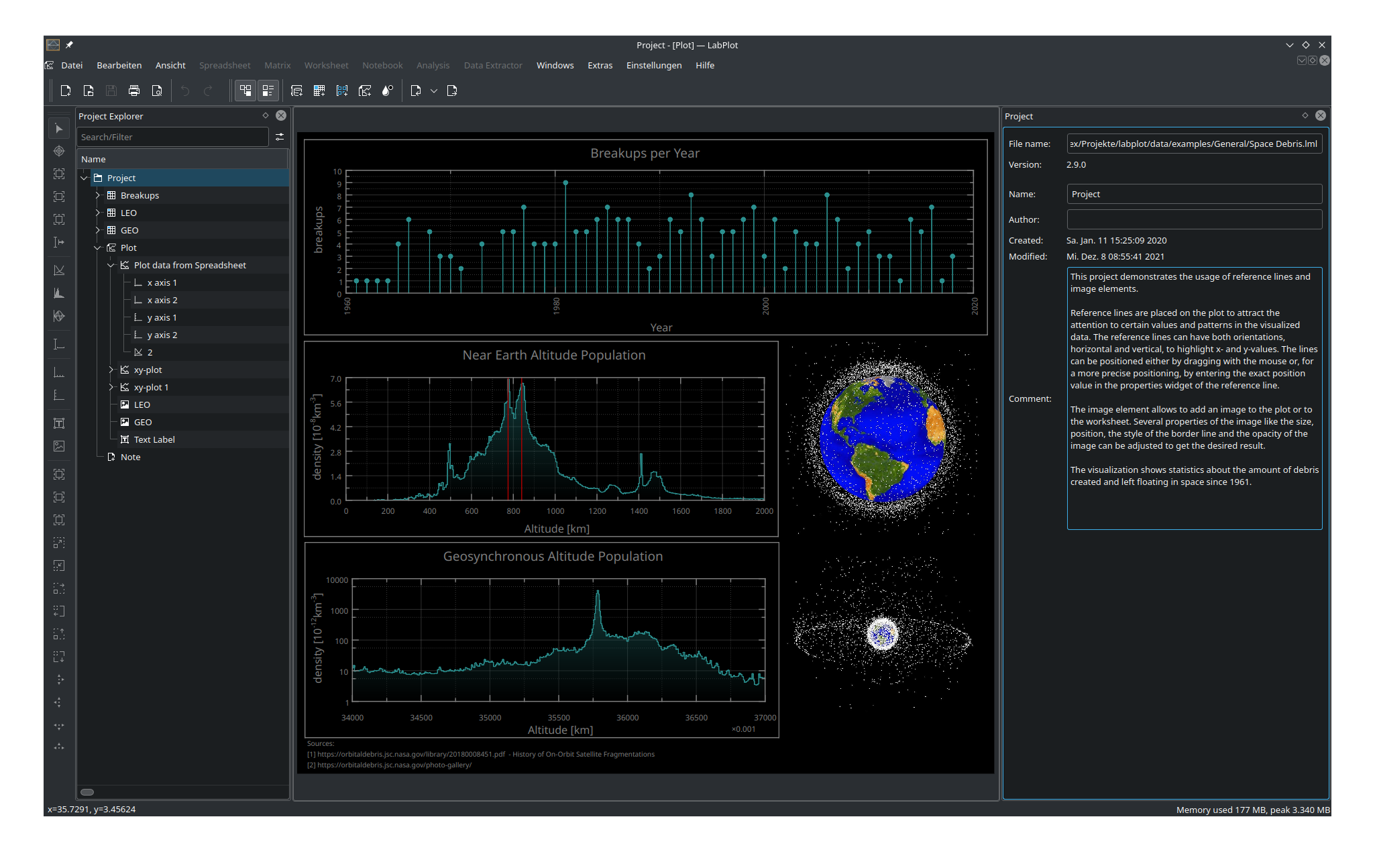 LabPlot KDE Applications